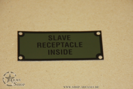 Plate Slave Receptacle Inside - us-army-military-shop
