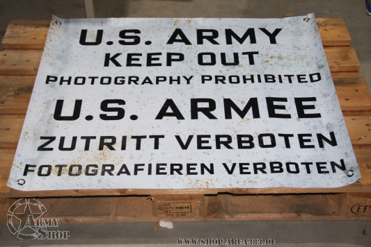 Banner US Army 64 cm x 78 cm - us-army-military-shop