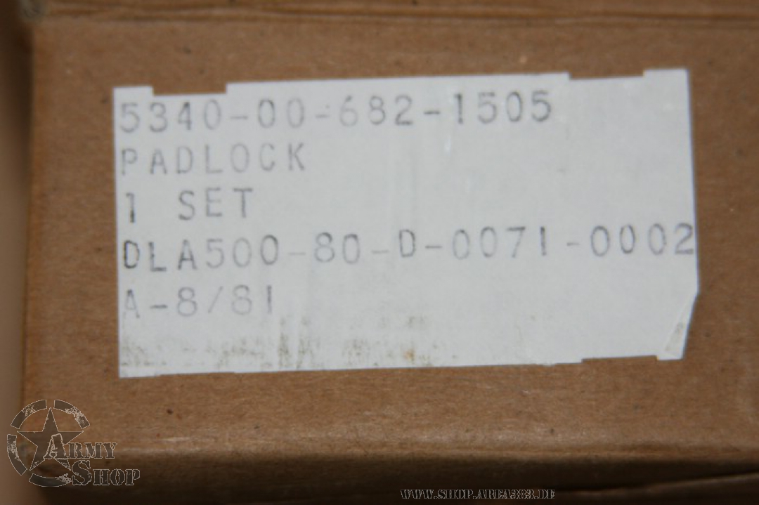 US ARMY PADLOCK SET - us-army-military-shop