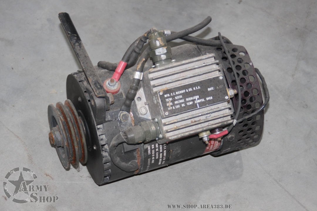 HMMWV Dual 200 AMP Alternator 14 Volt / 24 Volt - us-army-military-shop