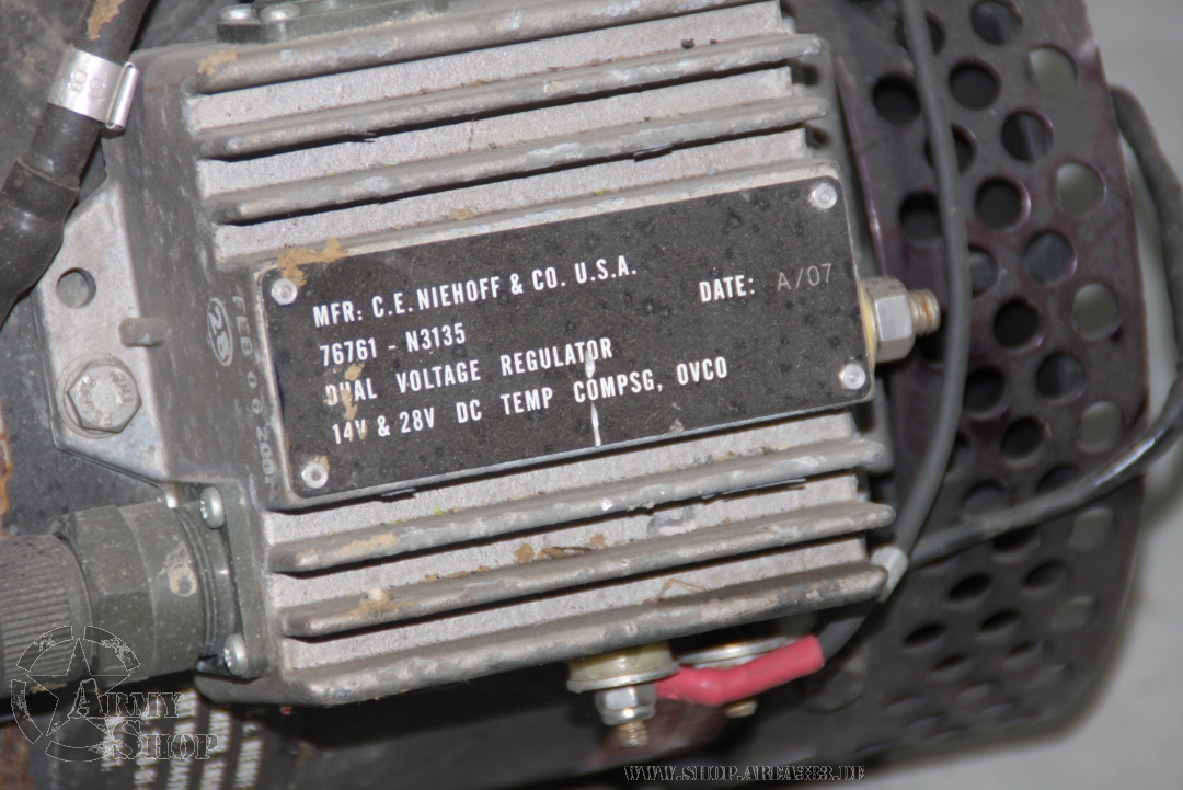 HMMWV Dual 200 AMP Alternator 14 Volt / 24 Volt - us-army-military-shop