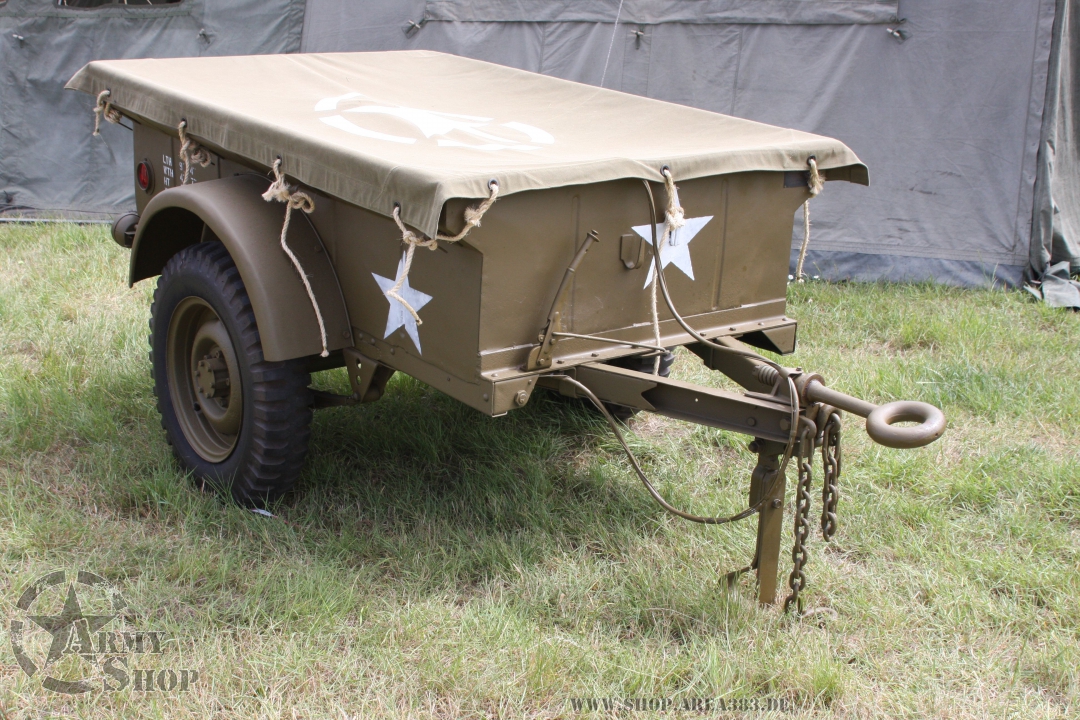 Bache Remorqeue Willys MB WW2 Canvas - us-army-military-shop