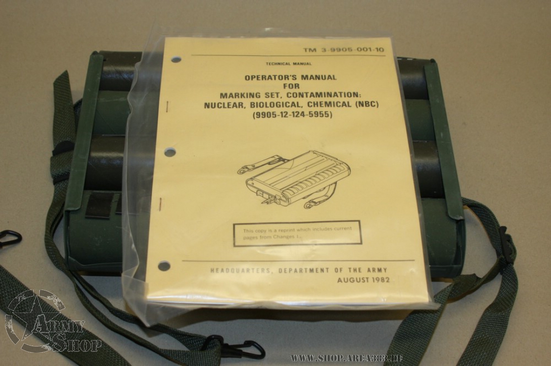 Marking Set, Contamination, Nuclear, Biological, Chemical (NBC) - us ...
