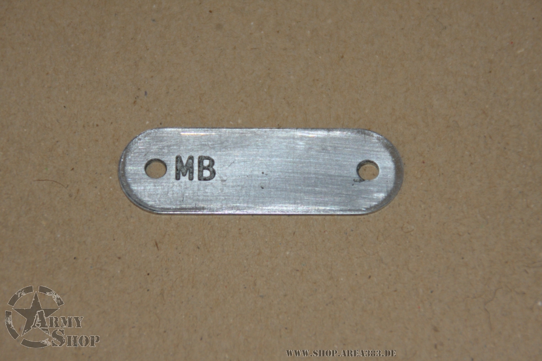 PLAQUE IDENTIFICATION CHASSIS EARLY - us-army-military-shop